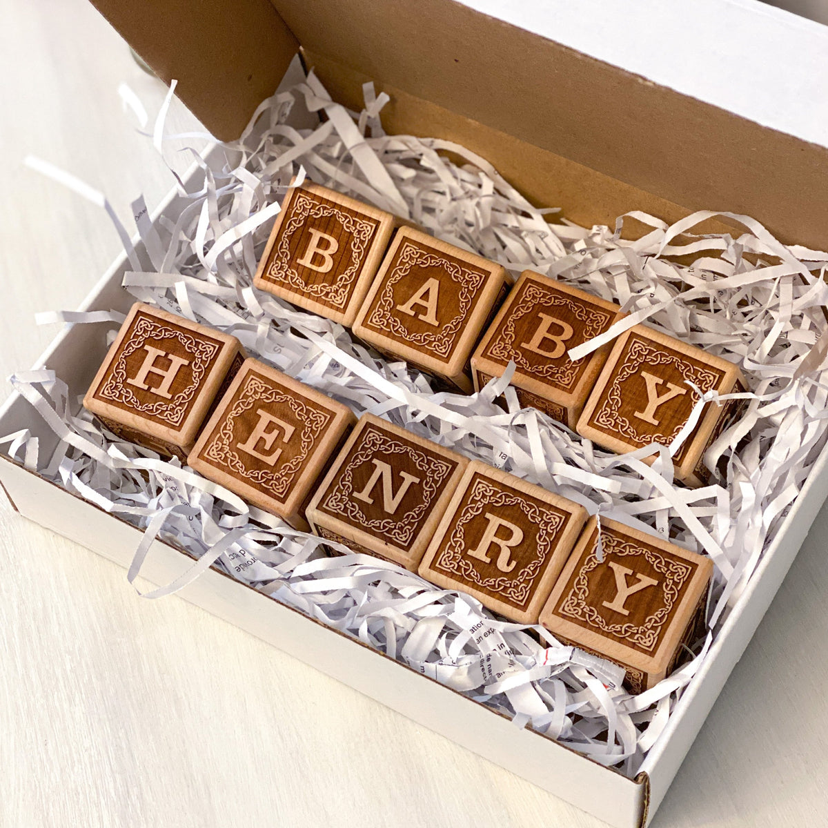 Personalized Baby Name Alphabet Blocks - Custom Childs Name – Maker ...