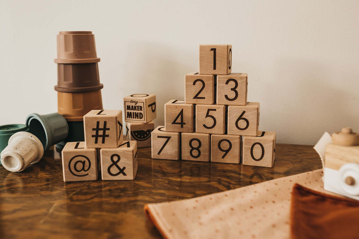 Modern Collection - Set of 15 Blocks – Maker Mind Toys