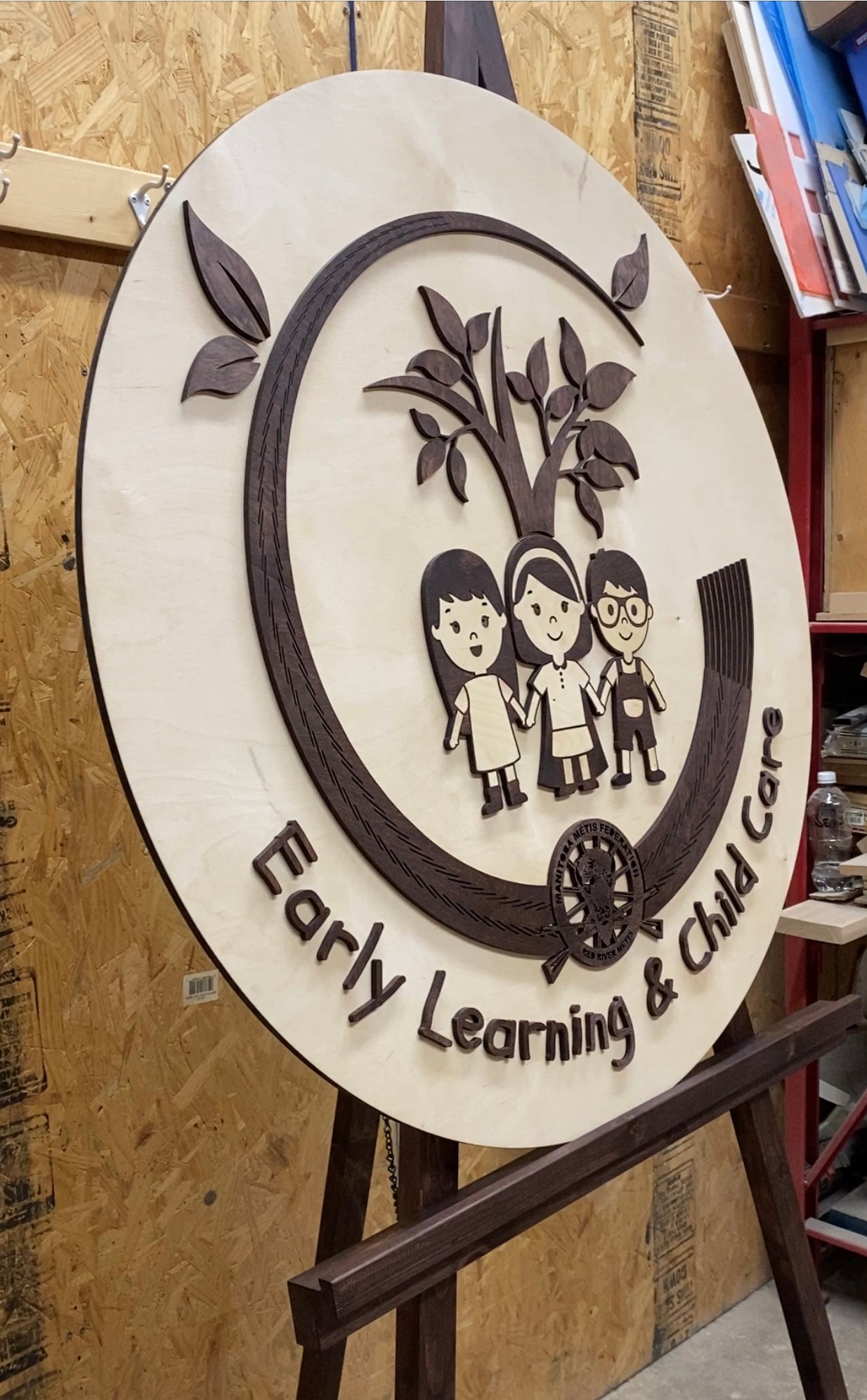 Custom Trade Show Sign & Easel – Maker Mind Toys