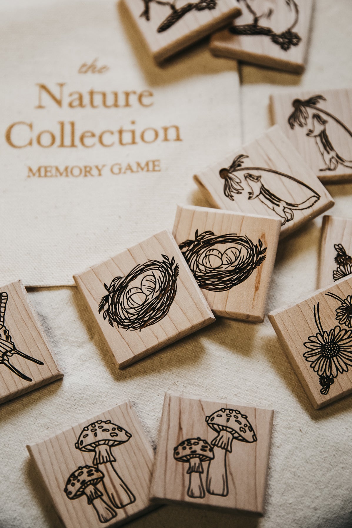 Nature Themed Matching Memory Game – Maker Mind Toys