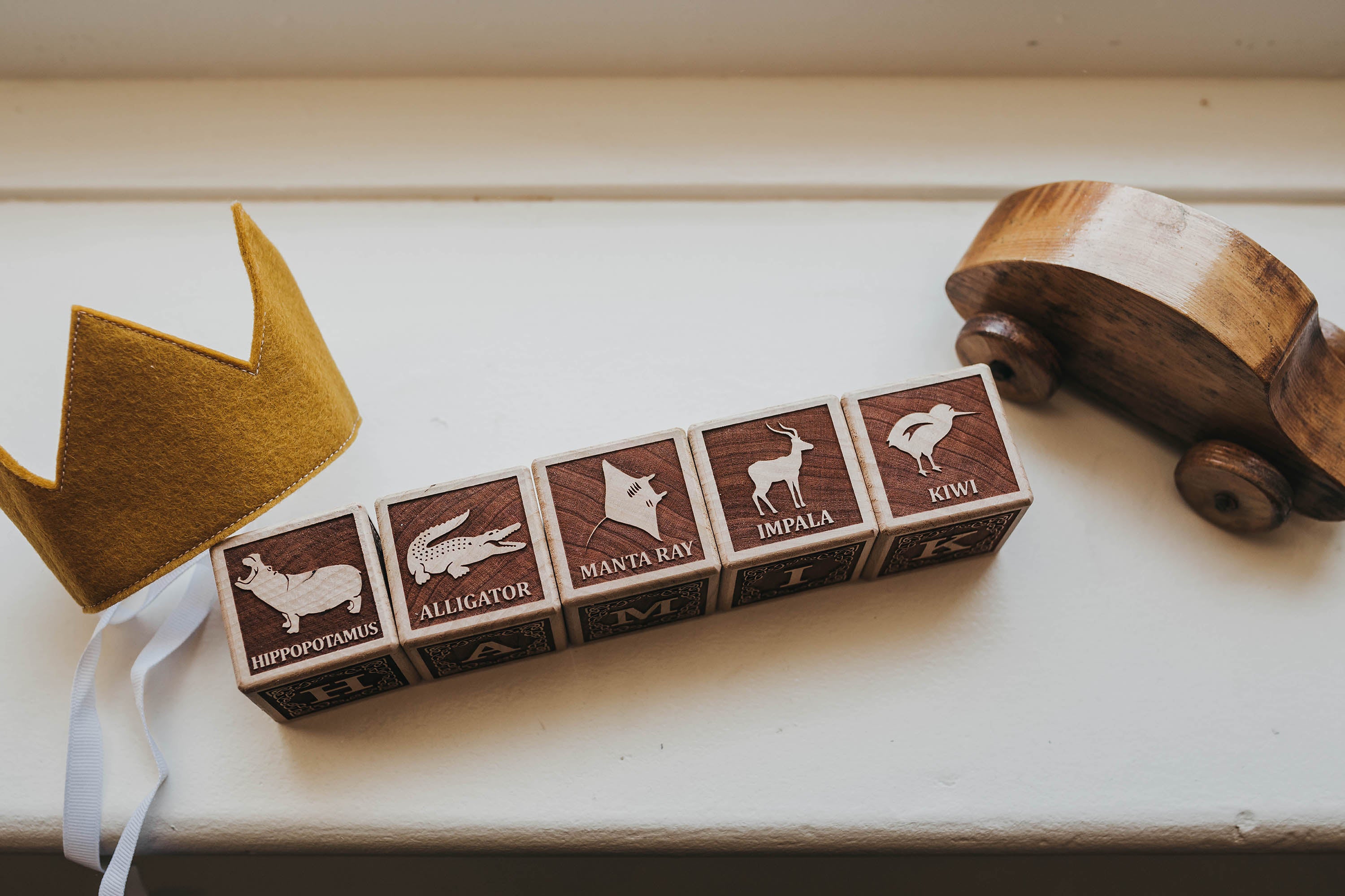 Personalized Baby Name Blocks - Animal Collection (ENGLISH) – Maker ...