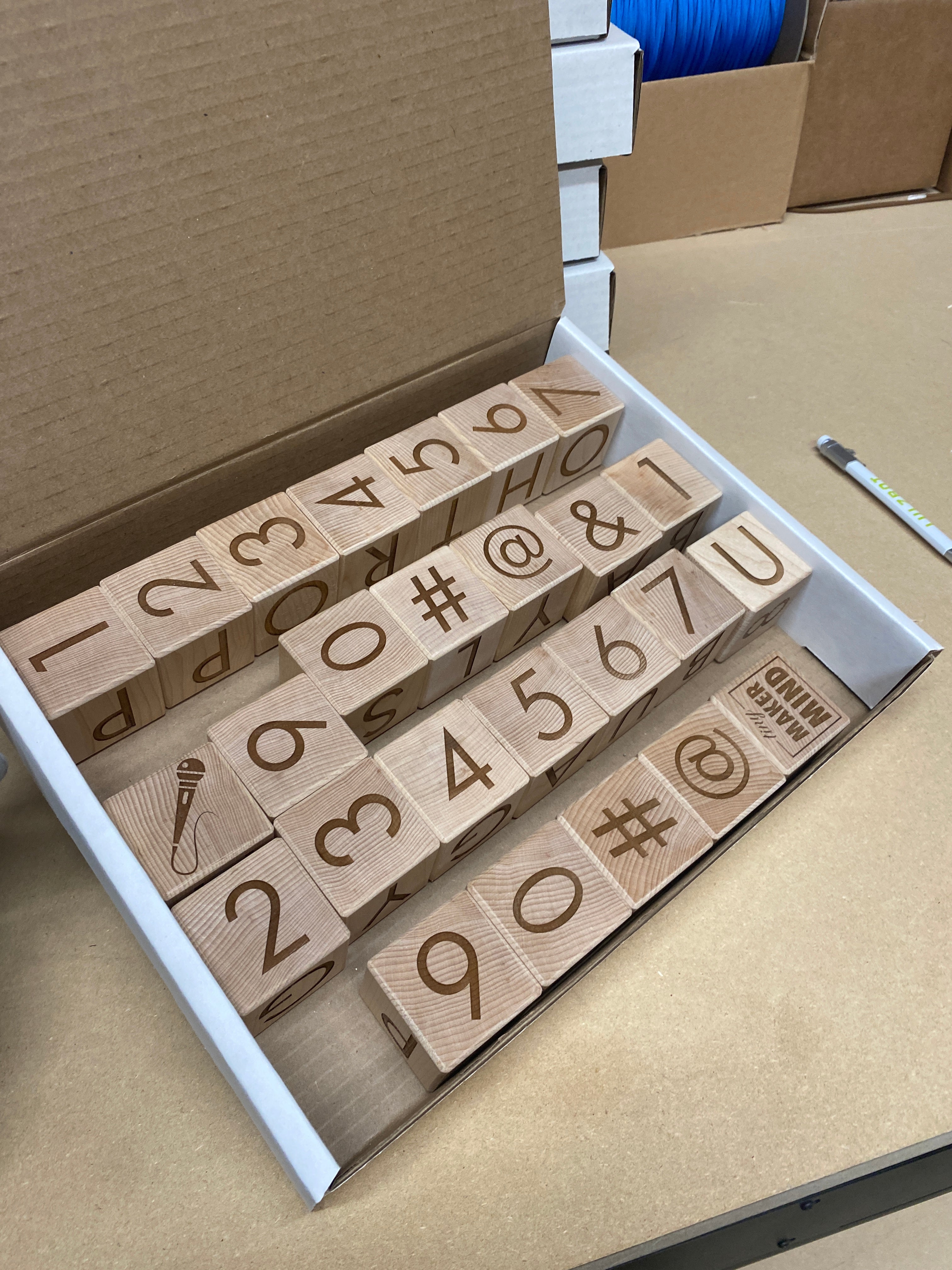 Modern Set of 26 Blocks – Maker Mind Toys